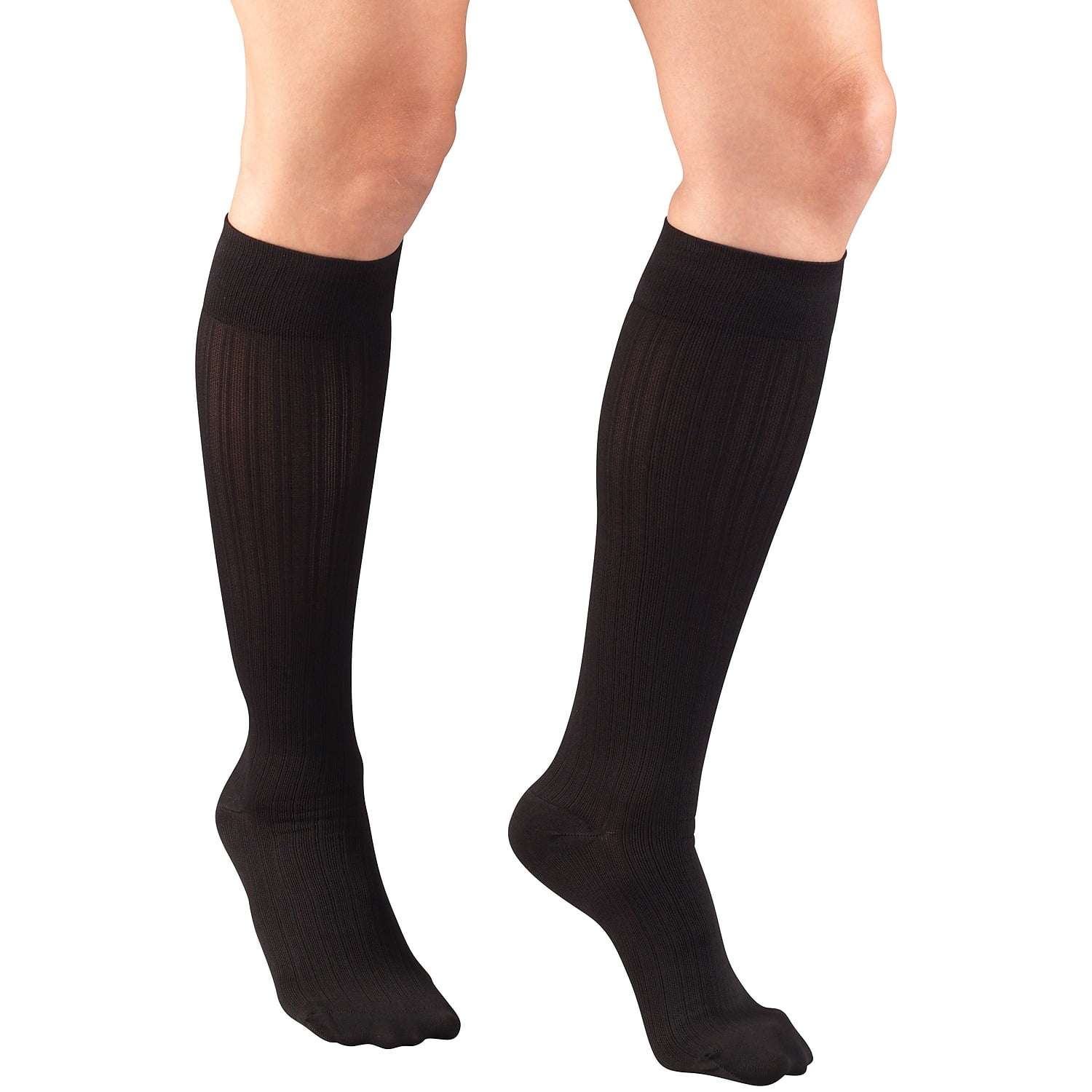 Truform Compression Socks 10-20 mmHg Women's Knee High Trouser Sock ...