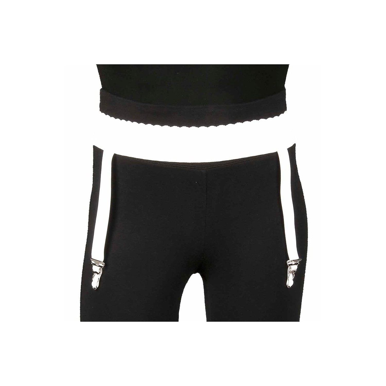 Truform Light Weight Garter Belt for Compression Stockings, White ...