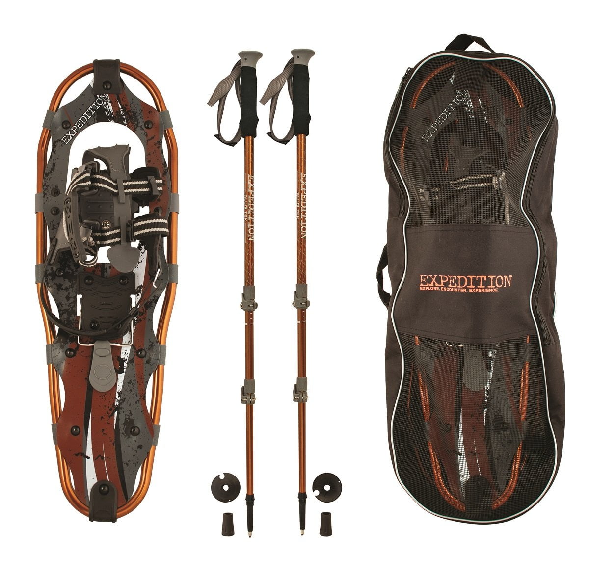 Expedition Outdoors Truger Trail II Aluminum Frame Snowshoe Kit - Size ...