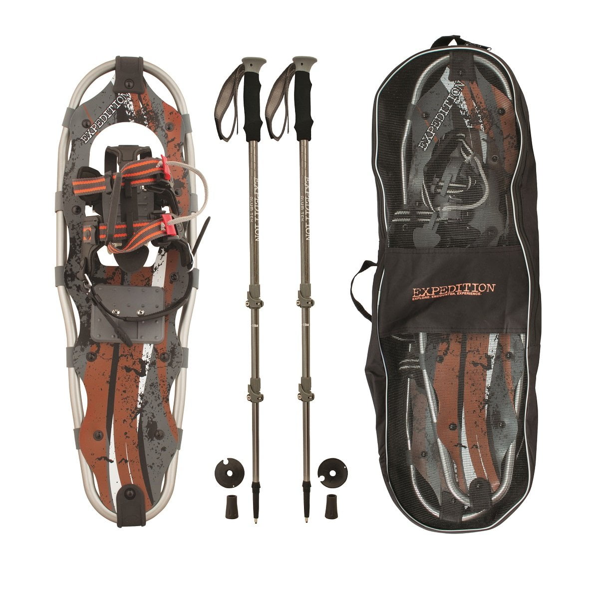 Free Shipping! Expedition Outdoors Truger Trail 21in Snowshoe Kit with ...