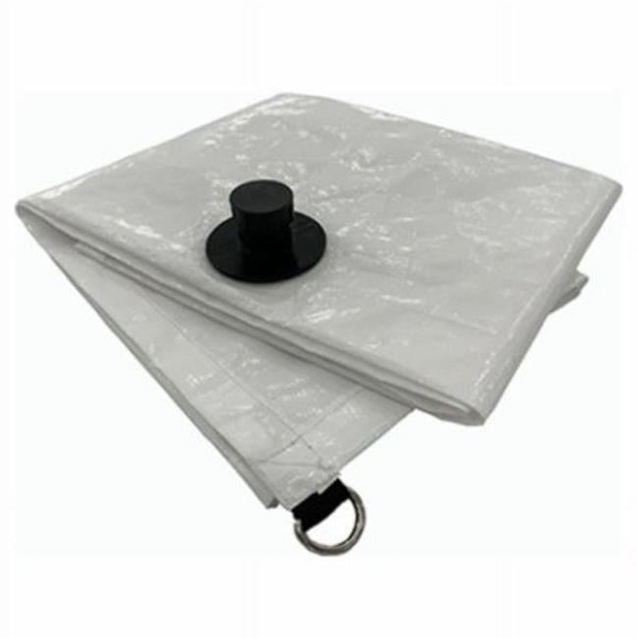 Truguard 100795 5 x 5 ft. Leak Tarp, White - Walmart.com