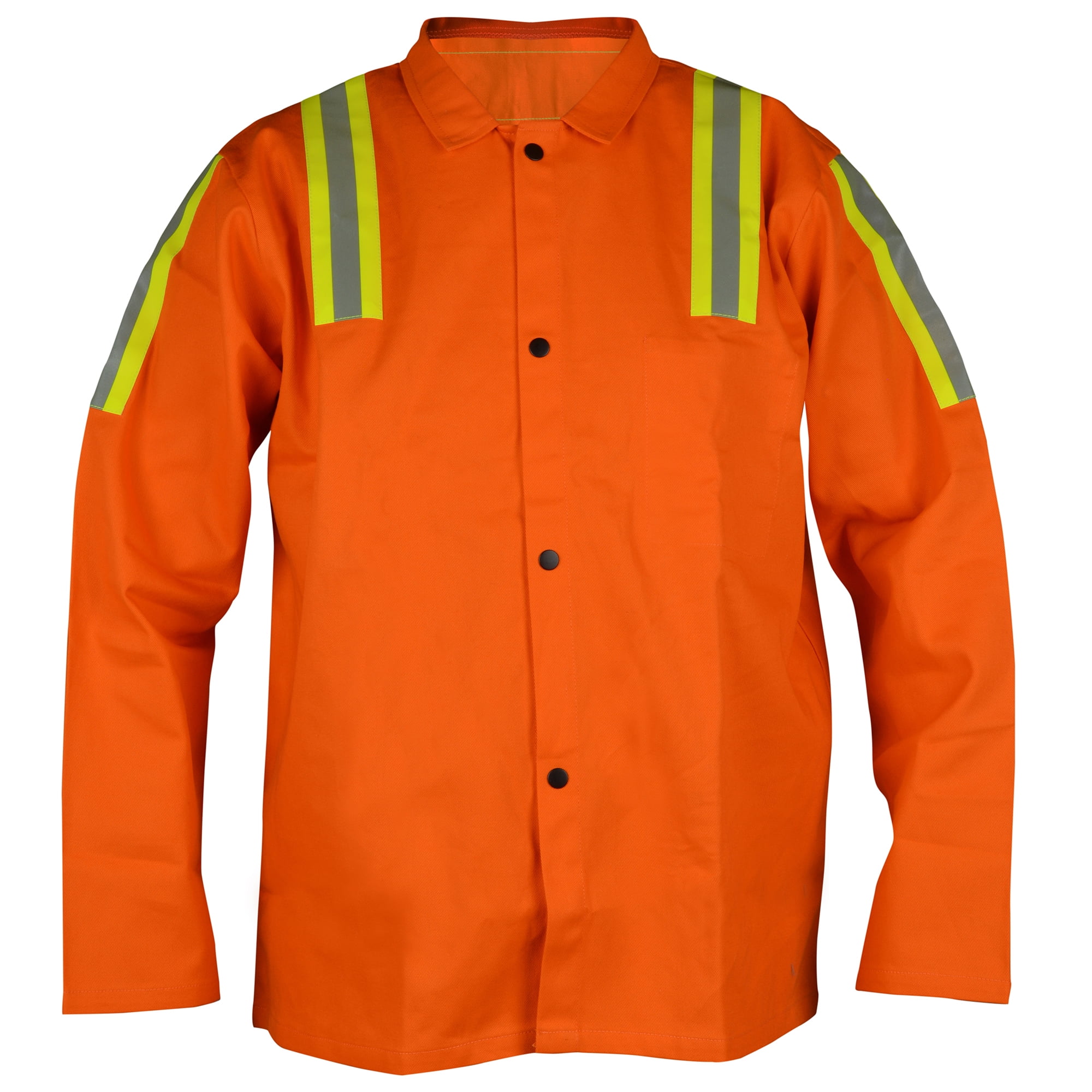 Truline Heat Miser Flame Retardant Jacket, Reflective, 9 oz, Orange ...