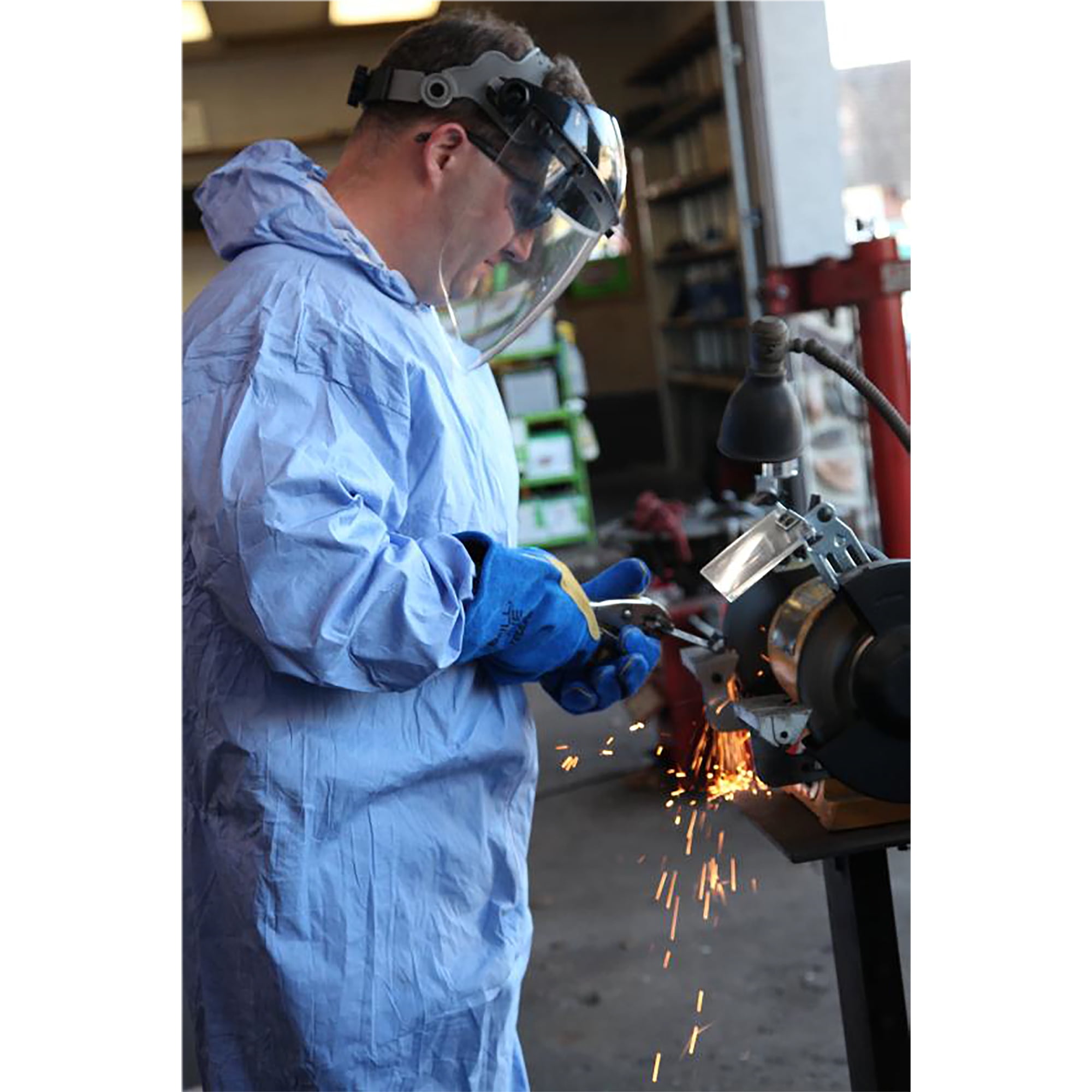 Truline TriGuard FR Disposable Coveralls, Elastic Wrist and Ankle ...