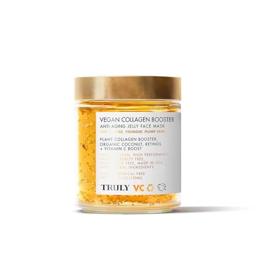 Truly Beauty Vegan Collagen Booster Anti-Aging Jelly Face Mask - Anti ...