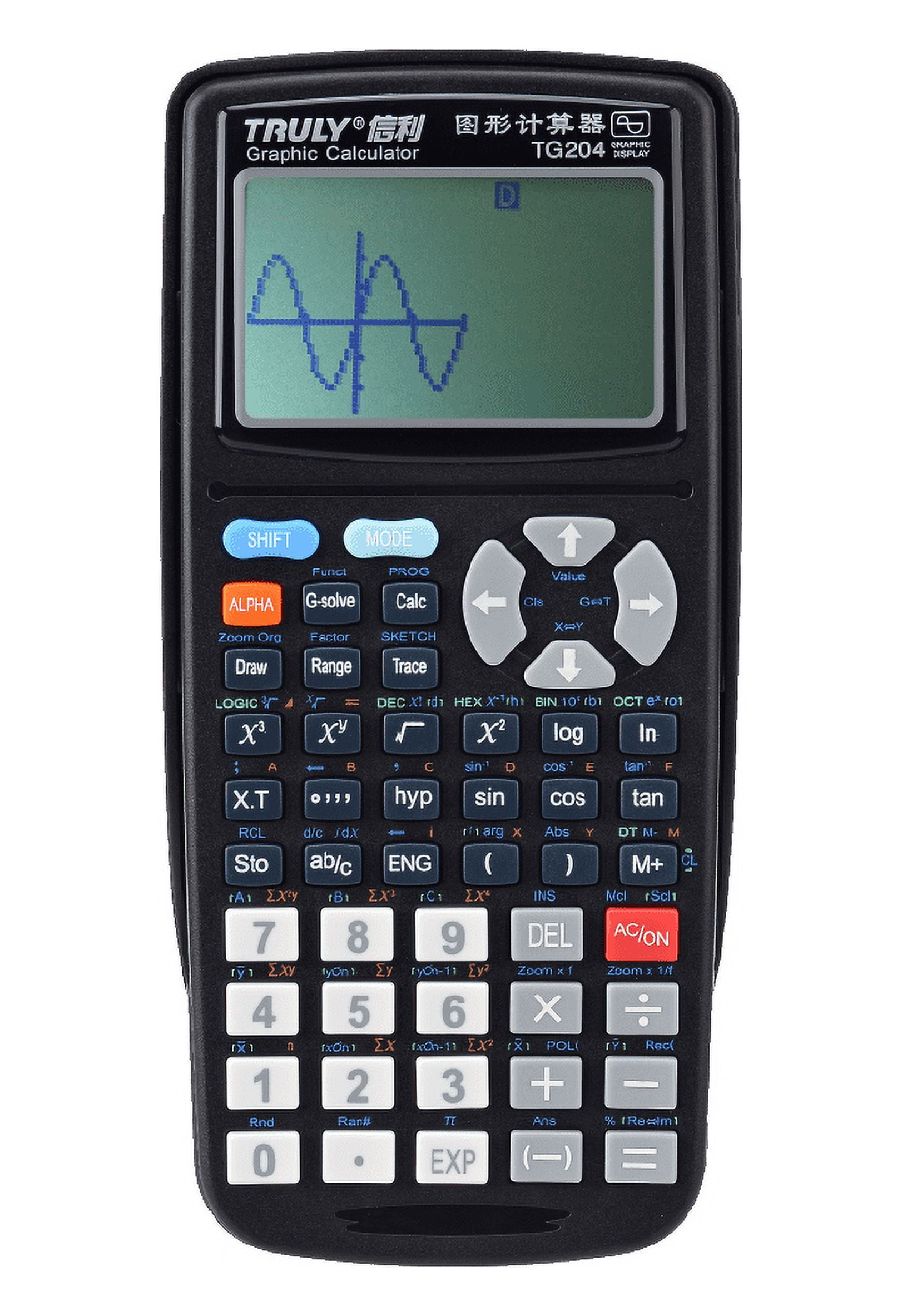 Truly Electronics TG204 School Smart Graphic Calculator, 250 Function ...