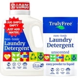 Truly Free, Non-Toxic Laundry Detergent, 50 Loads, Unscented - Walmart.com