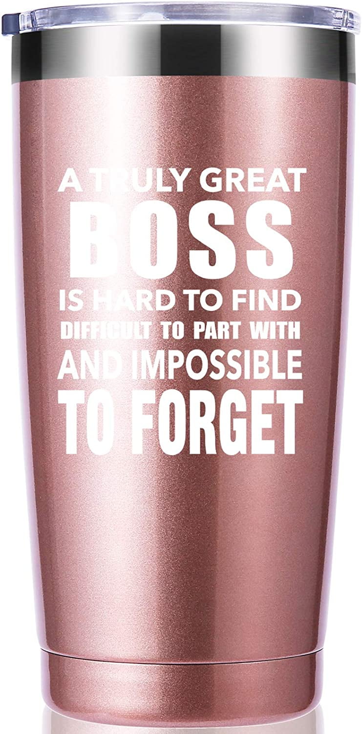 A Truly Great boss is Hard to Find 20 OZ Tumbler.Bosses Day Gifts ...