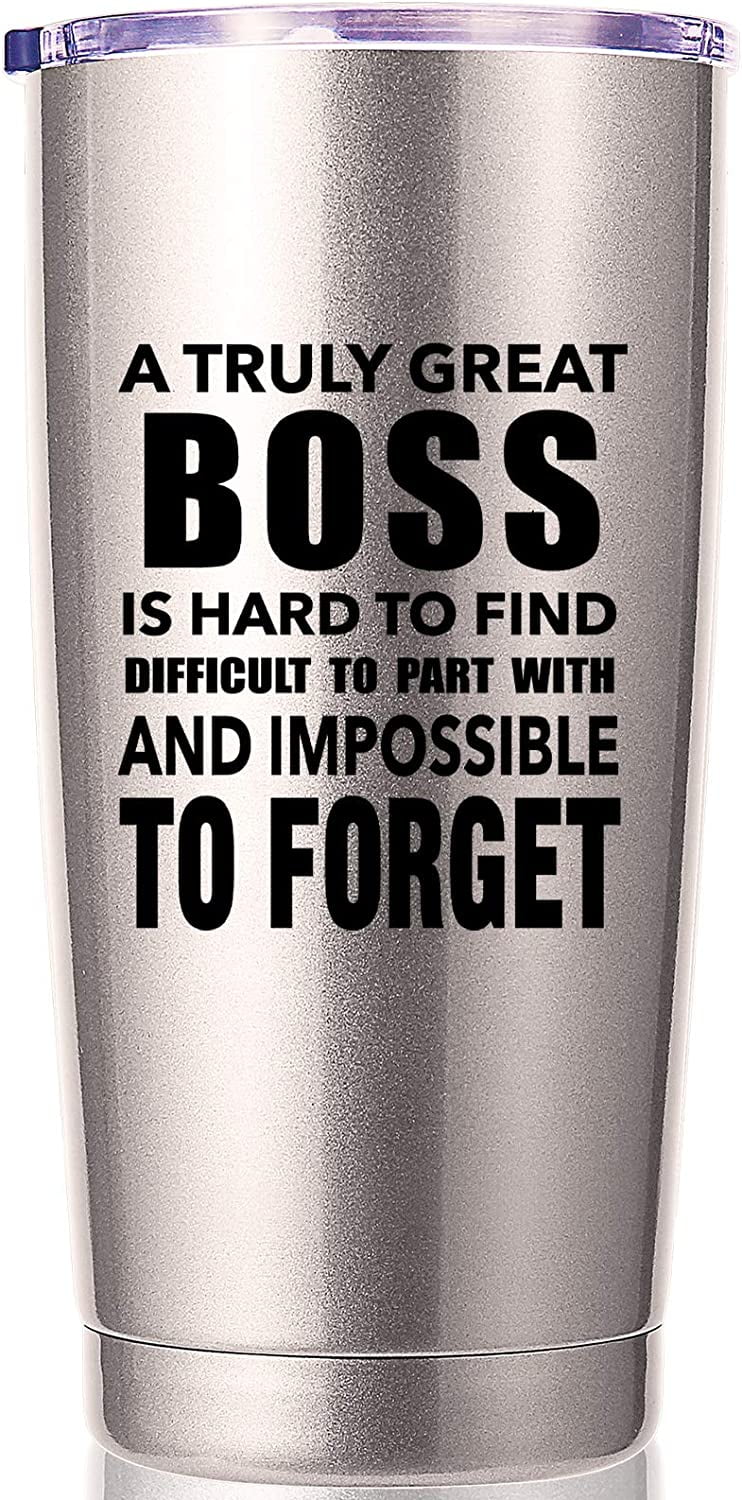A Truly Great boss is Hard to Find 20 OZ Tumbler.Bosses Day Gifts ...