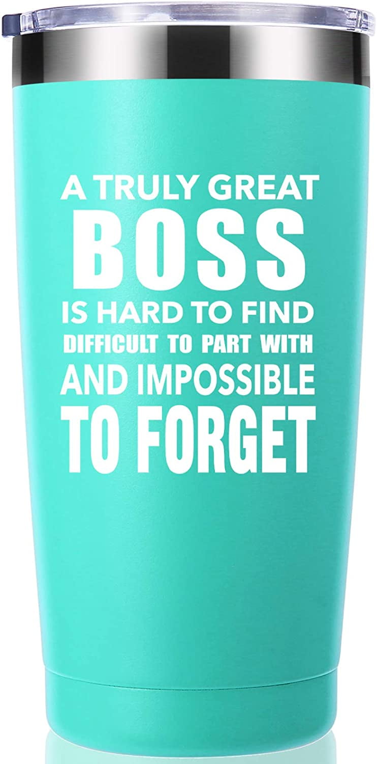 A Truly Great boss is Hard to Find 20 OZ Tumbler.Bosses Day Gifts ...