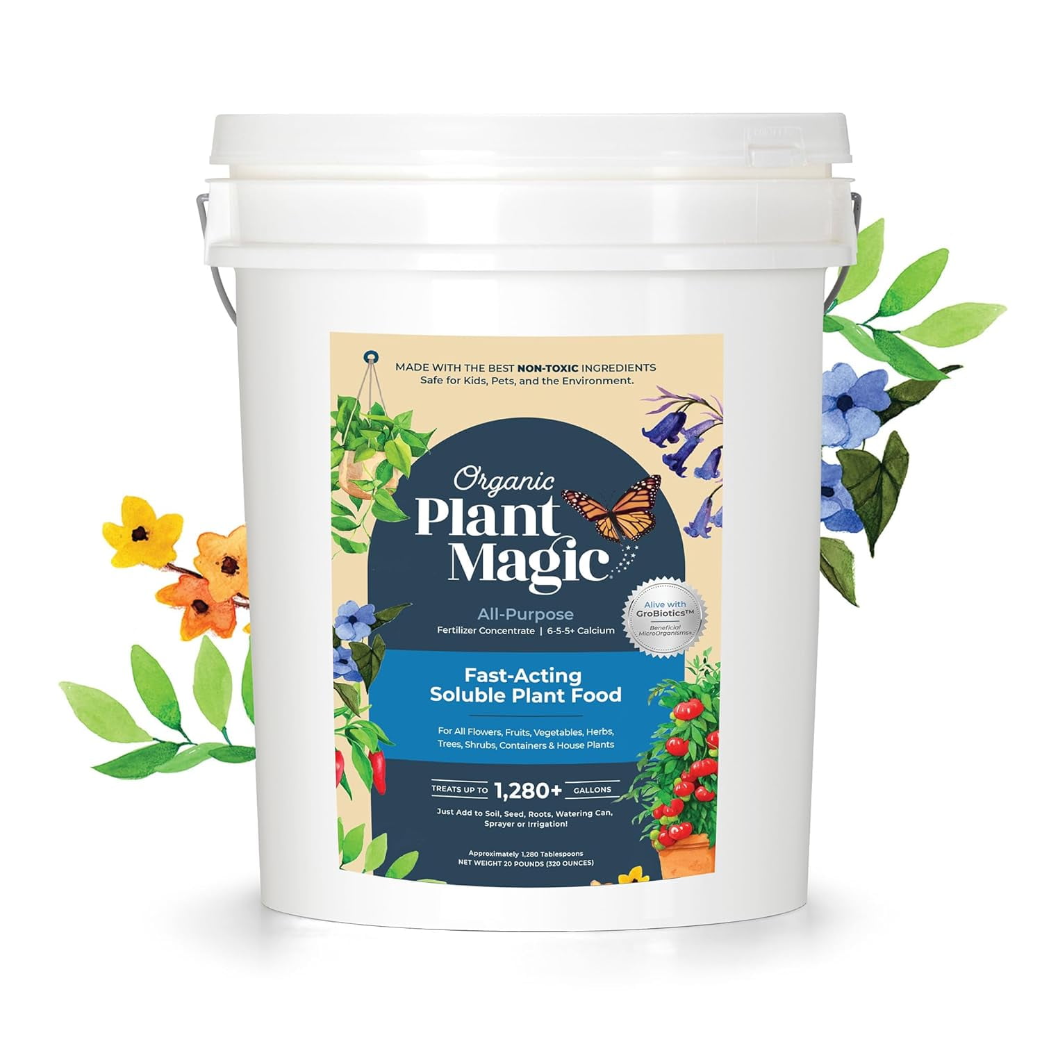 - Truly Organic™ Fast-Acting Soluble Plant Food: All-Purpose Fertilizer ...
