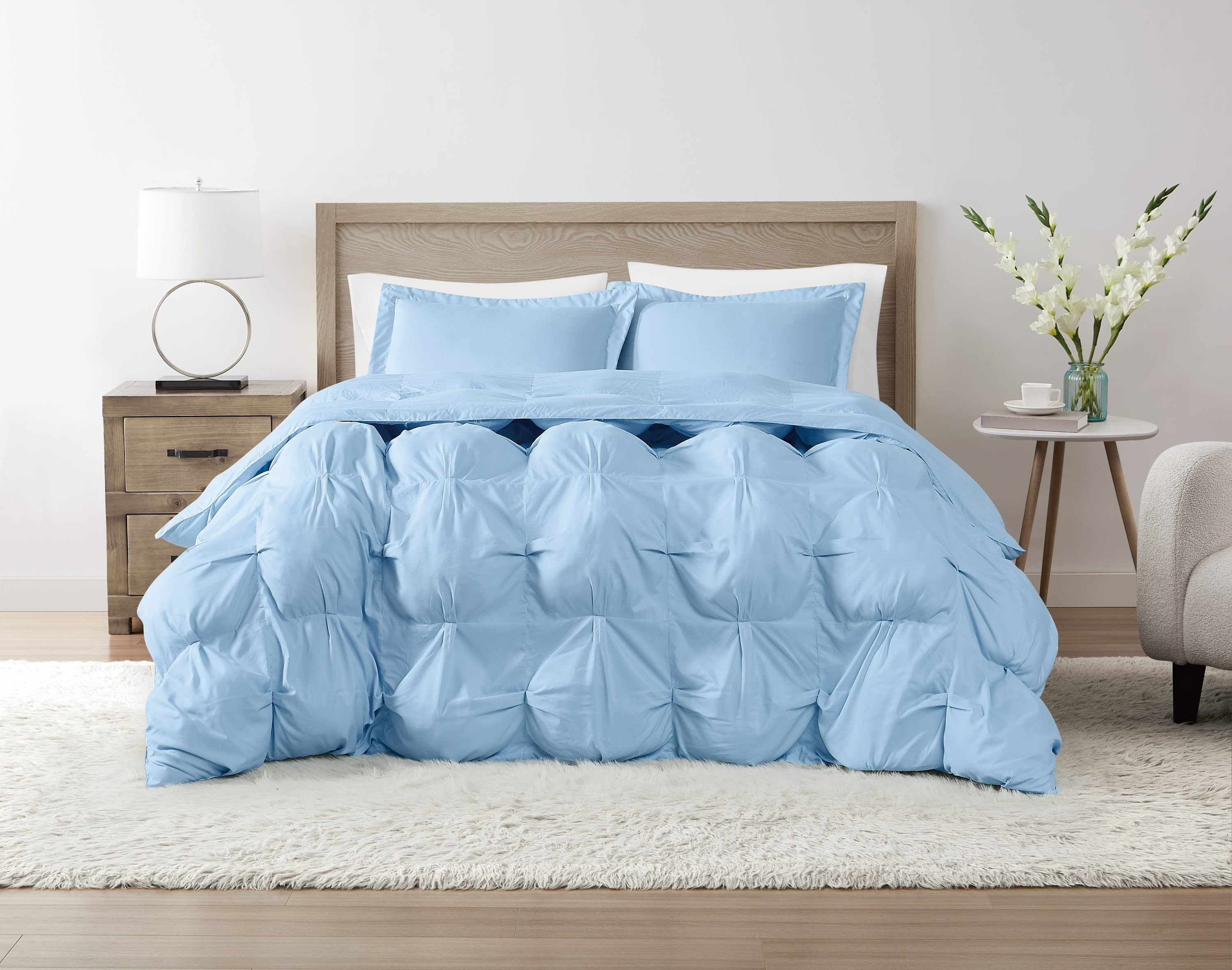 Truly Soft Cloud Puffer Oversized Microfiber 100% Microfiber Polyester ...