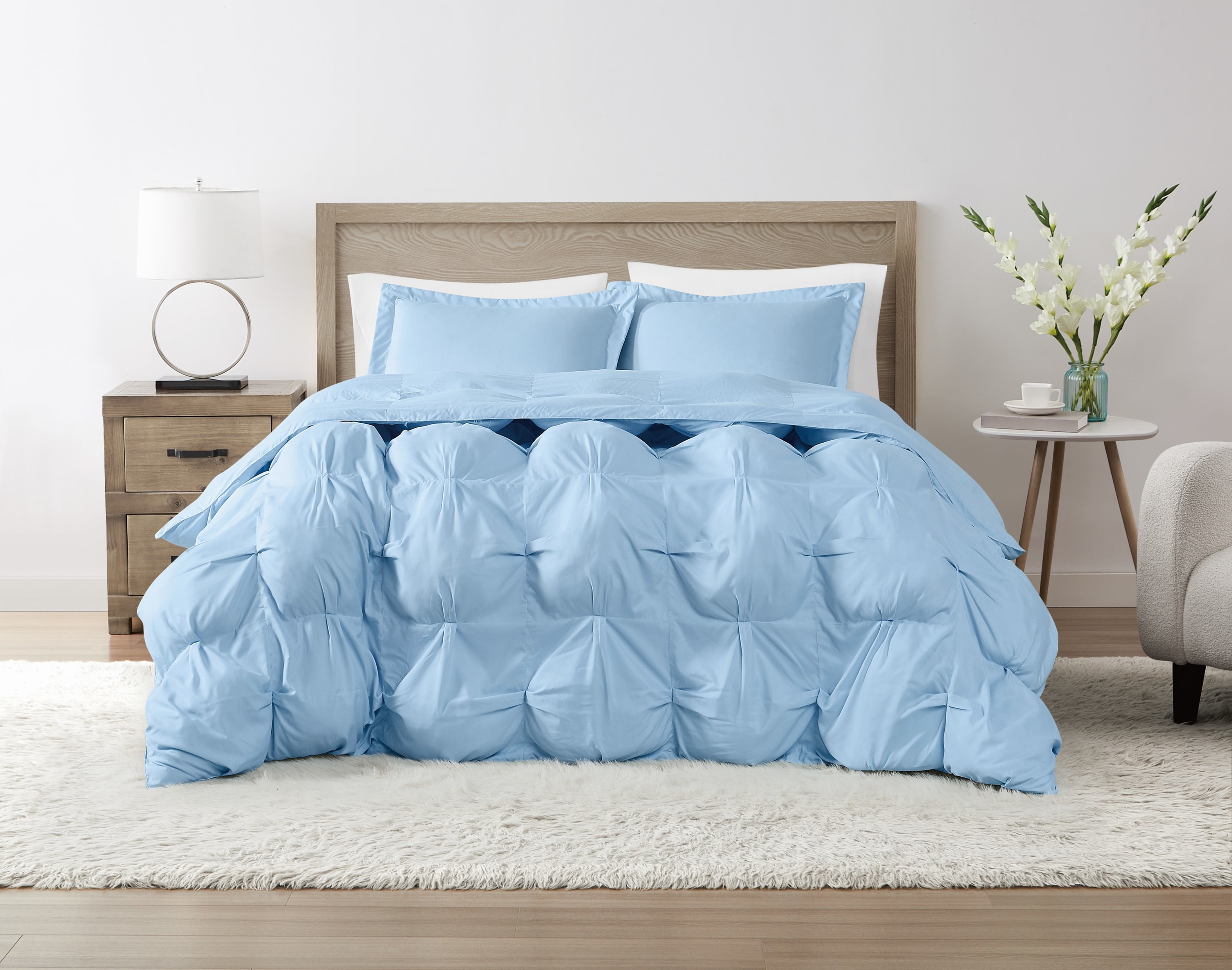 Truly Soft Cloud Puffer Oversized Microfiber 100% Microfiber Polyester ...