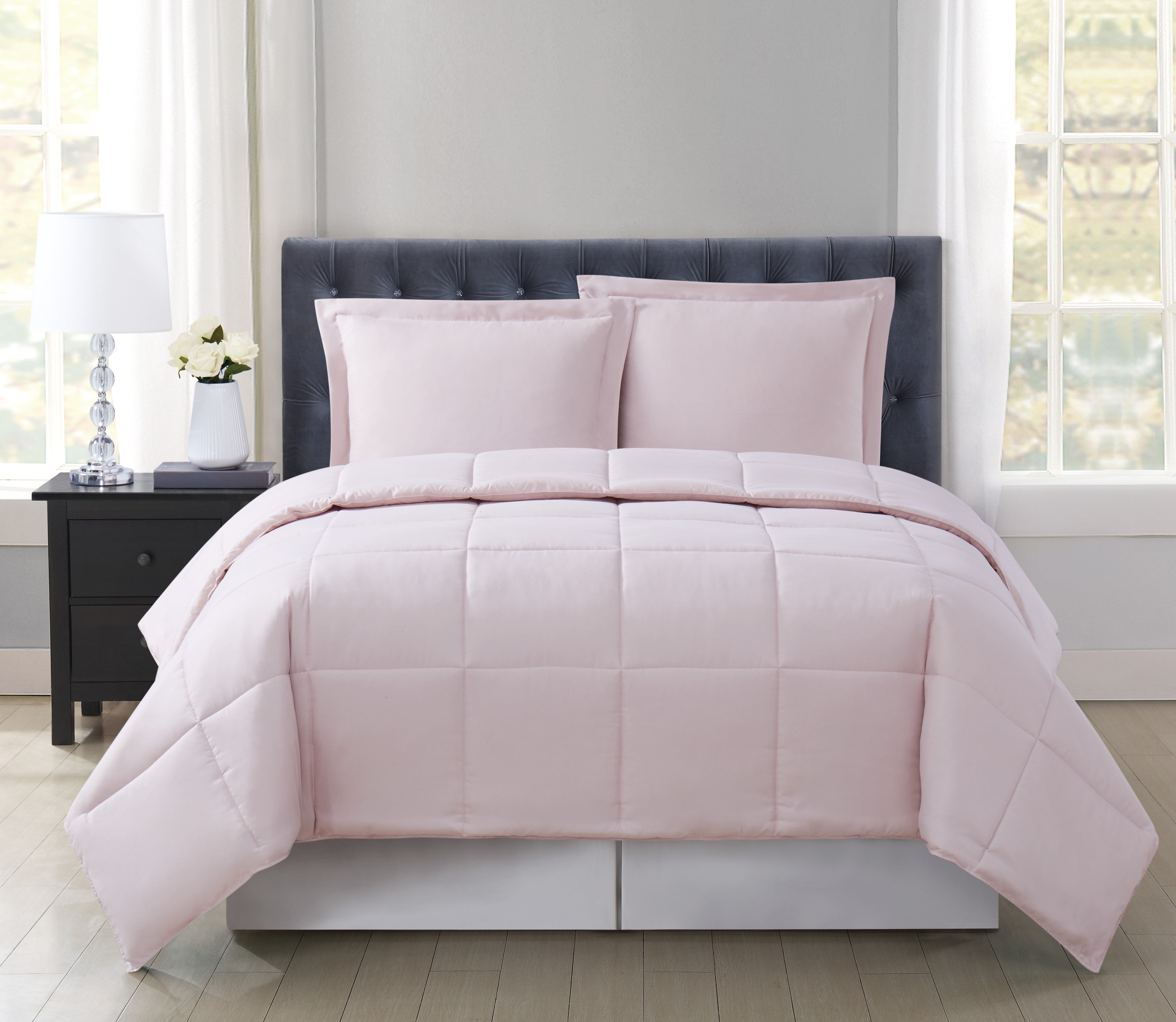 Truly Soft Everyday Reversible Comforter Set - Walmart.com