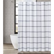 Kurt Shower Curtain - Modern Windowpane Design - Walmart.com