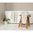 TRULY SOFT Quick Dry Ivory 6 Piece Towel Set, Solid Color Themed, Oeko ...