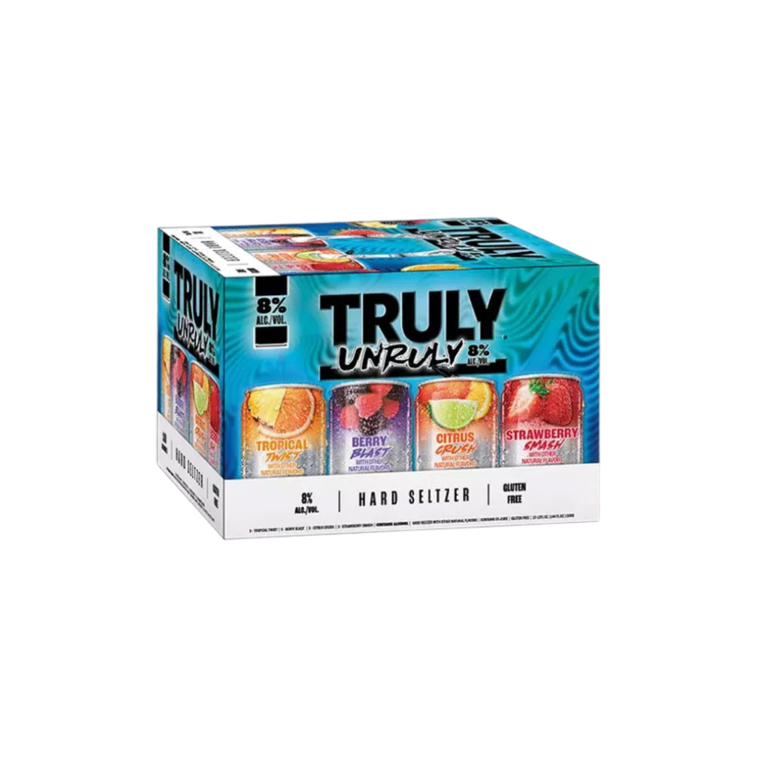 Truly Unruly Variety Pack Hard Seltzer, 12 fl oz 12 Pack Can 5% ABV ...