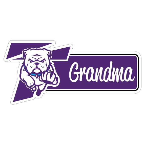Truman State University Proud Grandma Die Cut Decal Officially Licensed ...