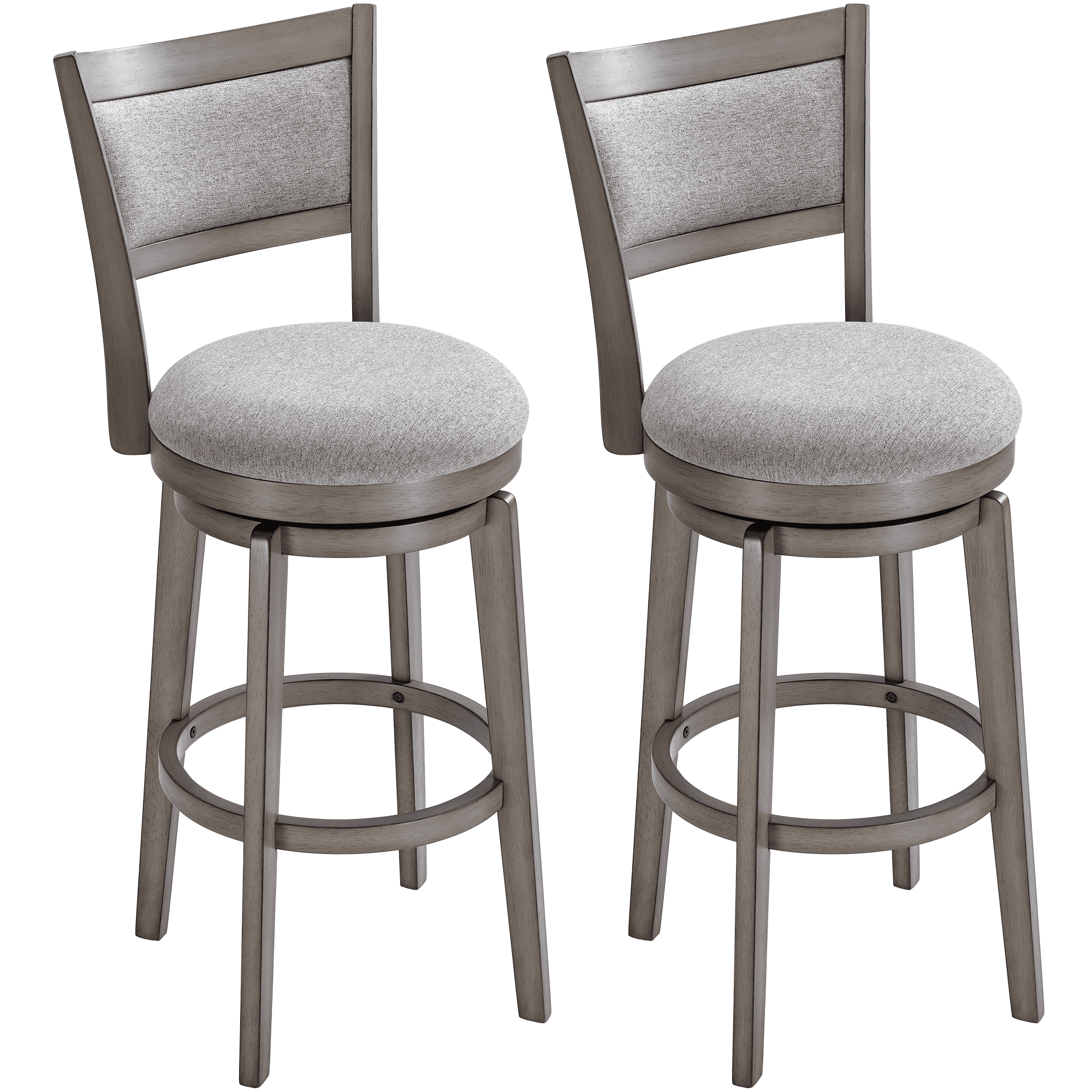 TrumanPick 30 Inch Bar Height Bar Stool Set of 2 Swivel Barstools with ...