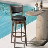 TrumanPick 30 Inch Counter Height Bar Stool Kitchen Island Swivel ...