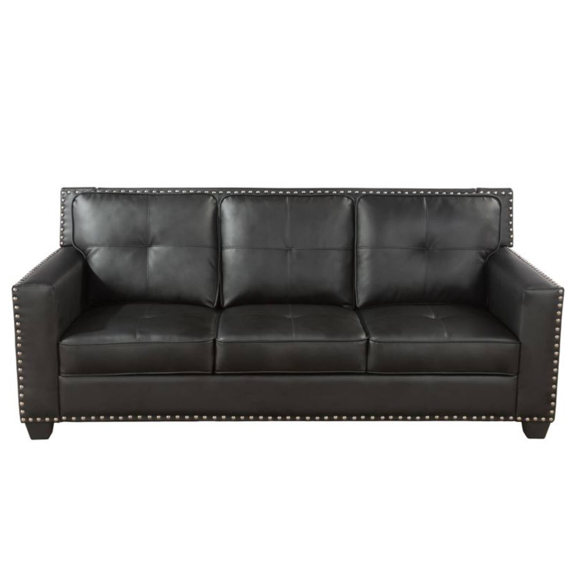 TrumanPick Leather Sofa Couch Set, Modern Living Room Sofa Chair Set ...