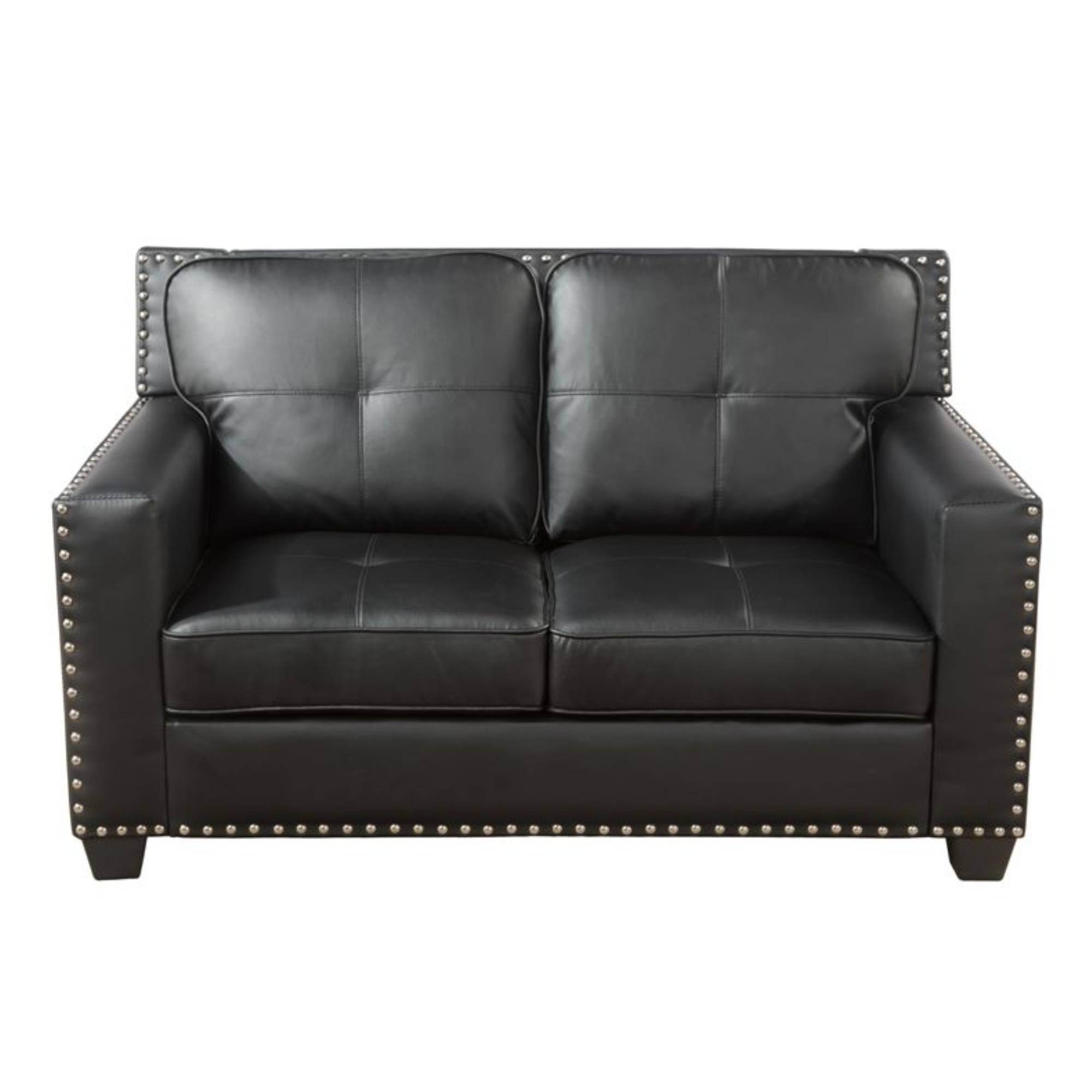 TrumanPick Leather Sofa Couch Set, Modern Sofa and Loveseat Sets ...