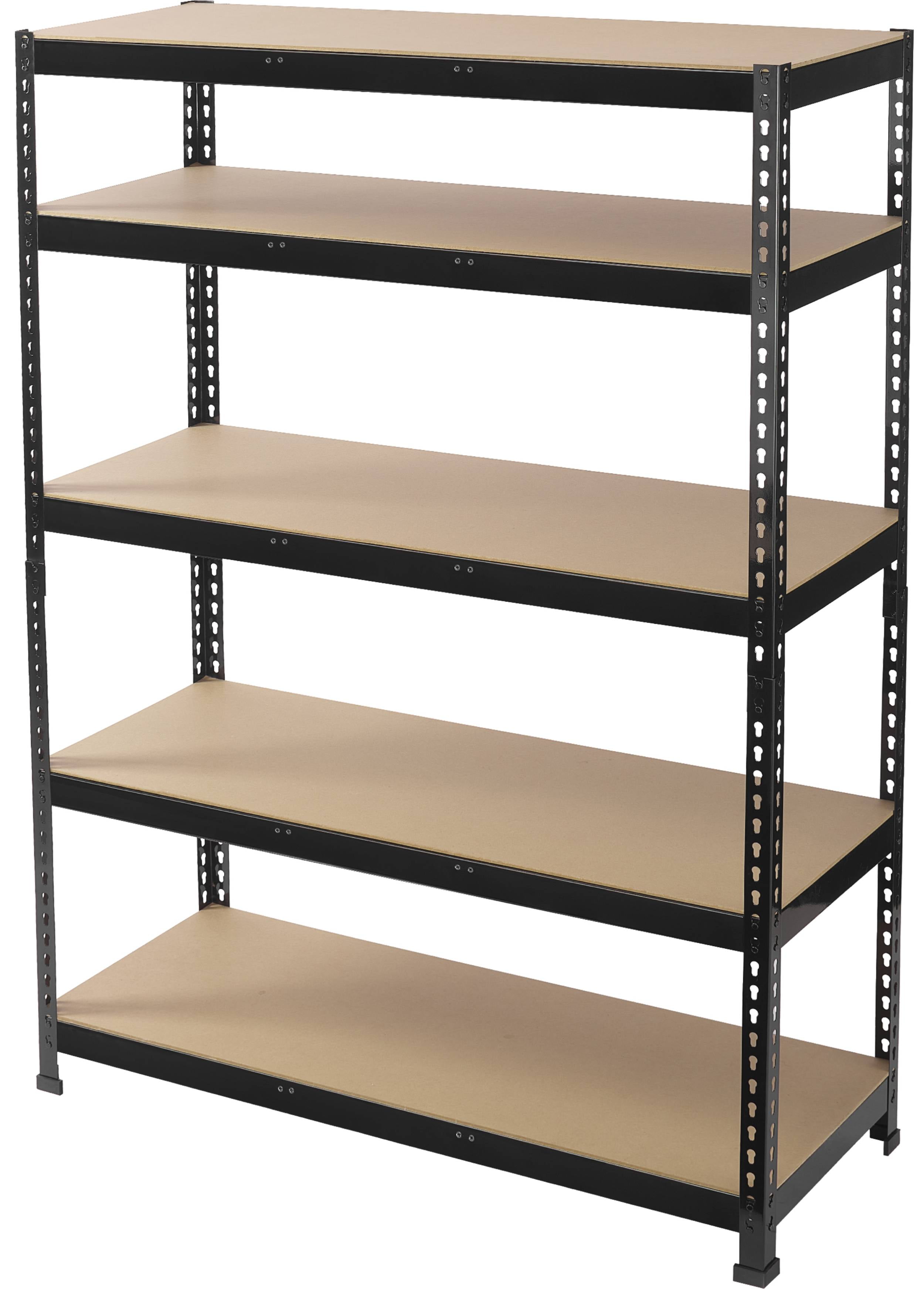 TrumanPick Metal Storage Shelves 48" W x 18" D x 71" H Adjustable Heavy ...