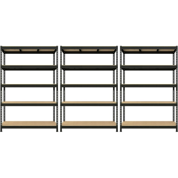 TrumanPick Steel Storage Shelves 5 Tier Adjustable Heavy Duty Shelving ...