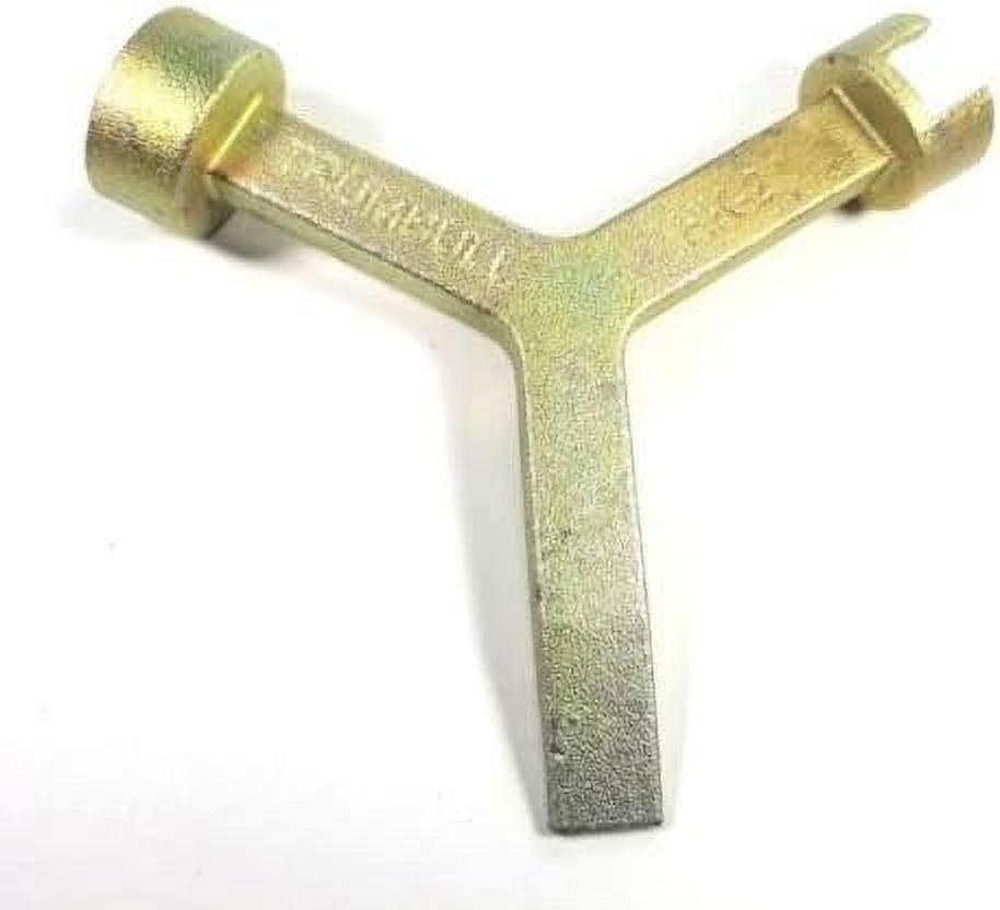 Trumbull HK-2 Meter Box Key/Curb Key/Wrench, Std + Lg Pentagon Nut ...