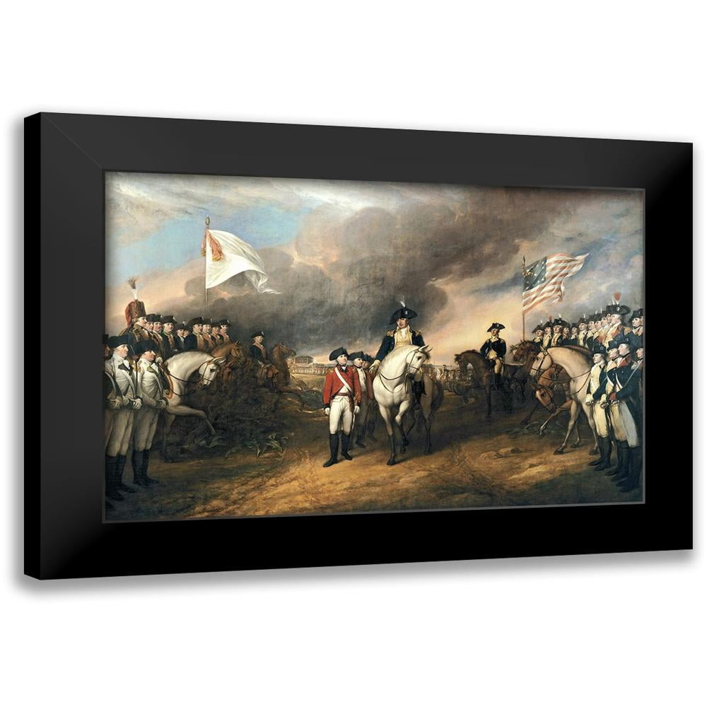 Trumbull, John 14x11 Black Modern Framed Museum Art Print Titled ...