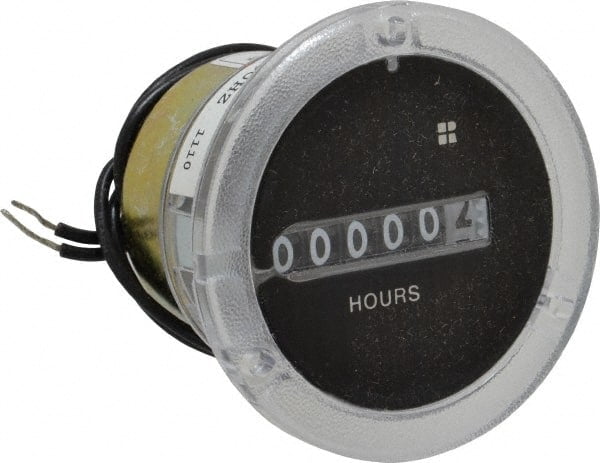 Trumeter 6 Digit Wheel Display Hour Meter No Reset - Walmart.com