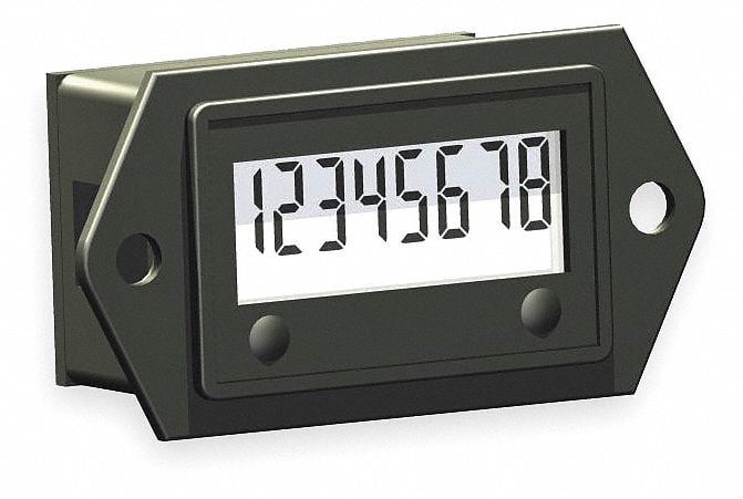 Trumeter Electronic Counter,8 Digits,3 Preset,LCD 3400-0000 - Walmart.com