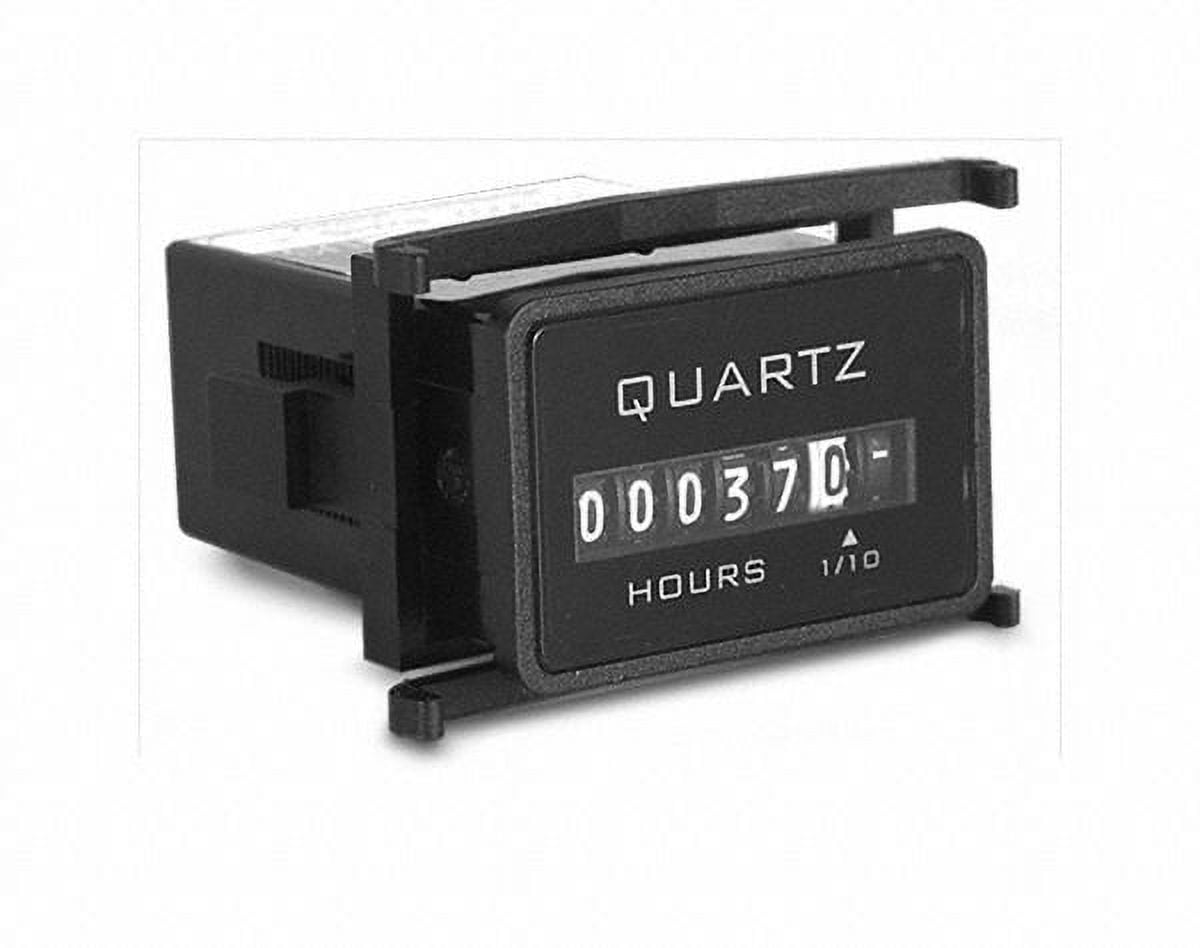 Trumeter Hour Meter,AC Quartz,Polymer,Flush 722-0002 - Walmart.com