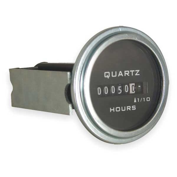 Trumeter Hour Meter,Electrical,Round,10-80VDC 732-0023 - Walmart.com