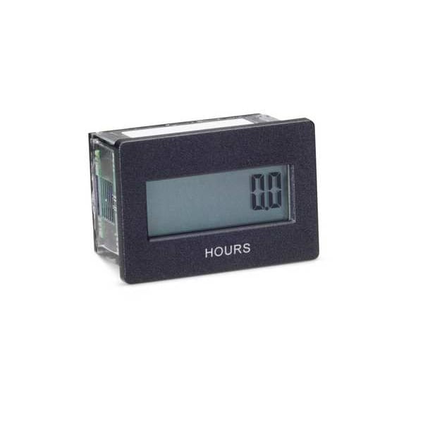 Trumeter LCD Hour Meter,1.60 in Flange,Mini Flush 3410-2000 - Walmart.com