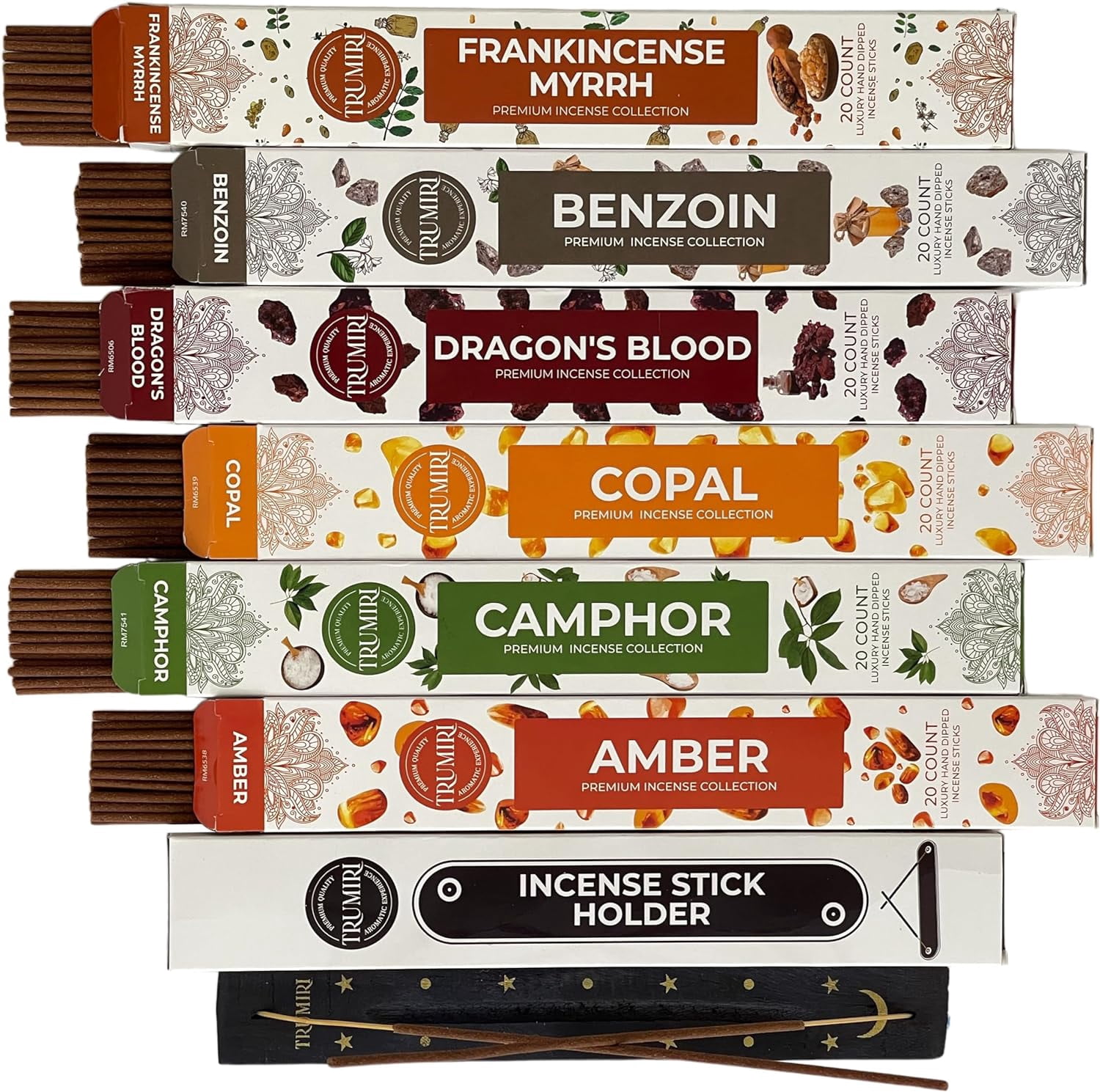 Trumiri Incense Sticks - Total 120 Insence-Sticks (20 Insense x 6 ...