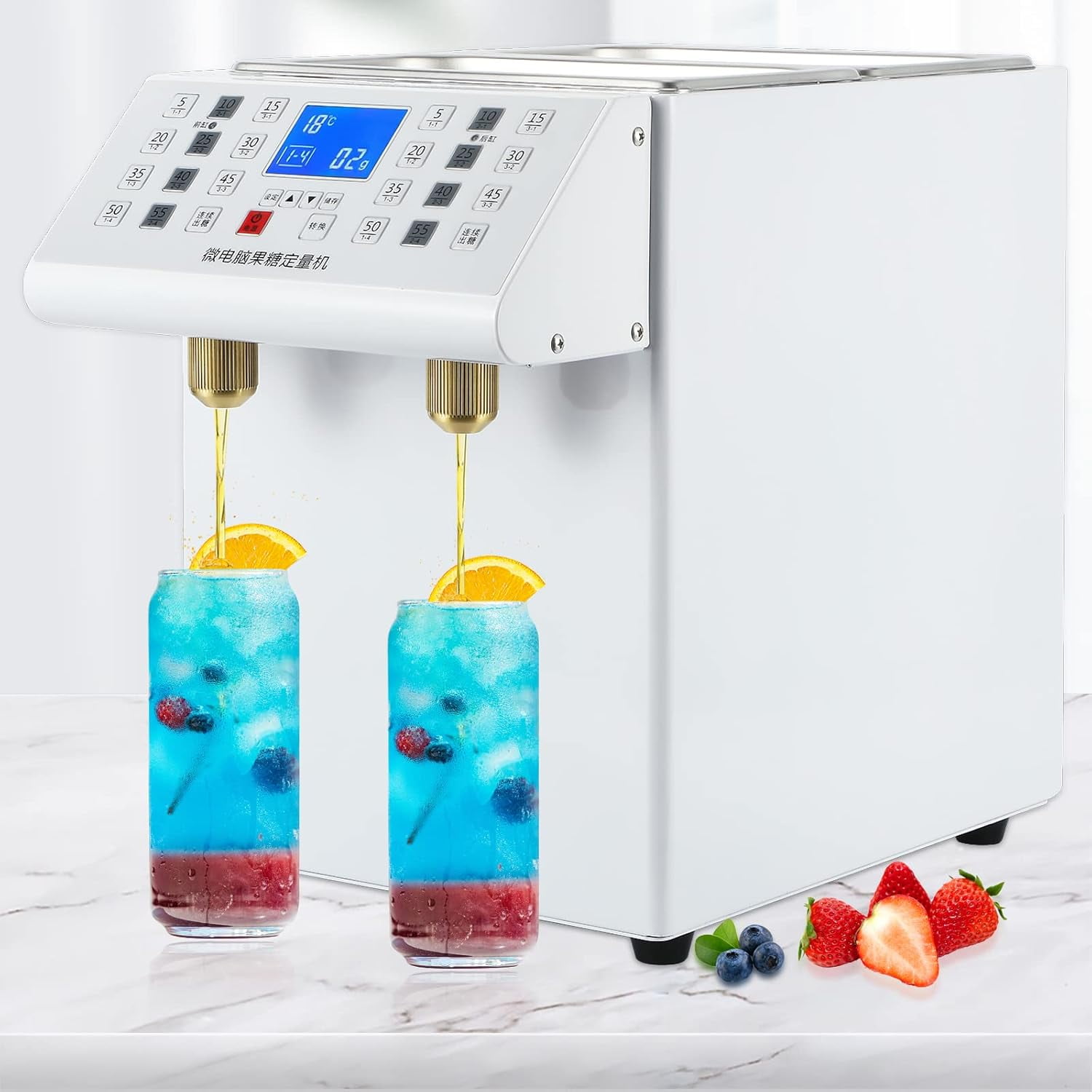 Trumoontree Automatic Fructose Dispenser Machine 10000cc/2.64Gal with ...