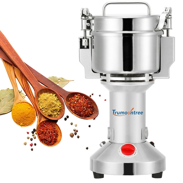 Trumoontree Grain and Spice herb grinder Electric 500g Commercial 1500W ...