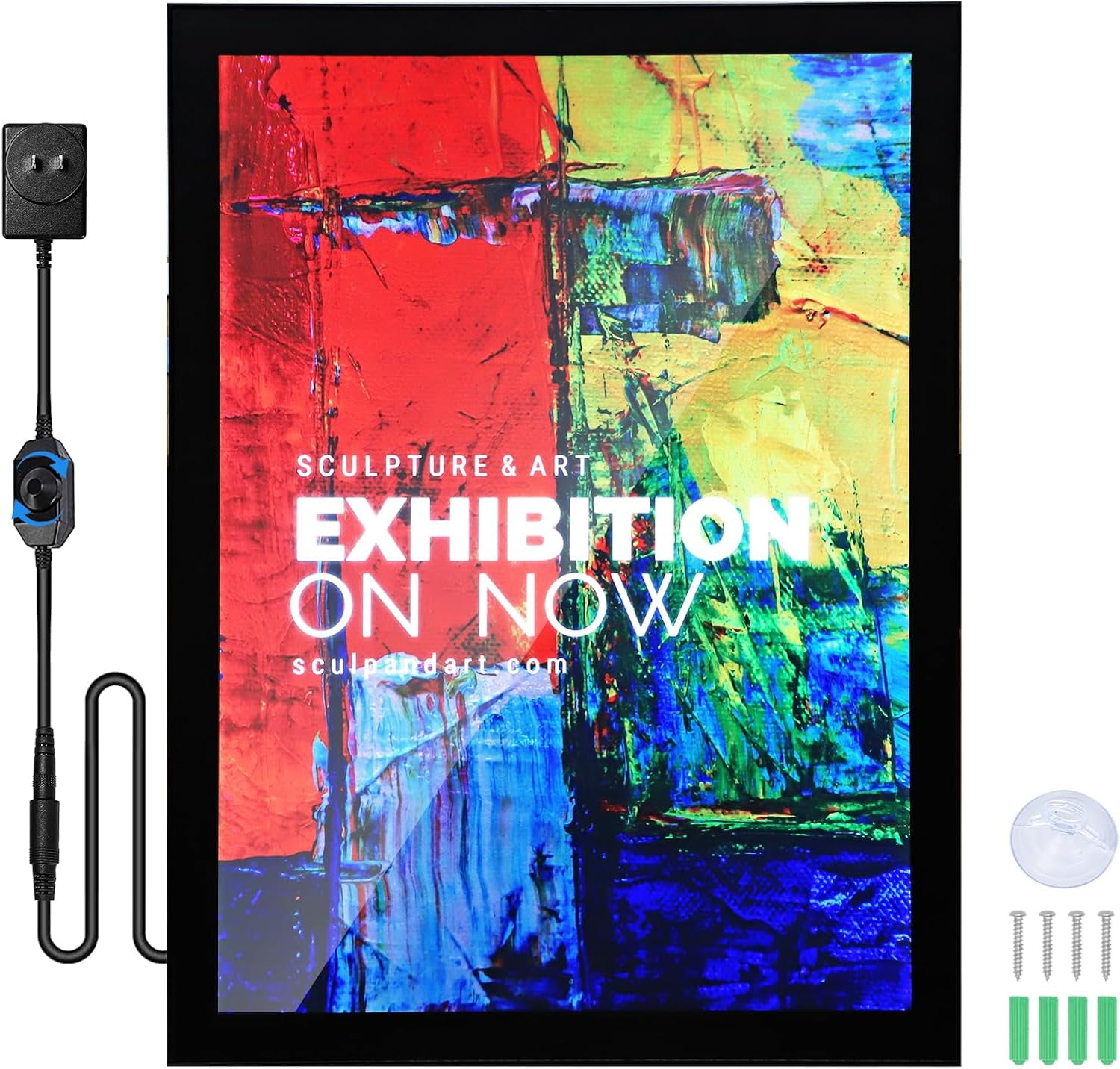 Trumoontree Led Movie Poster Frame 27" x 40" Photo Frame LED Light Box ...