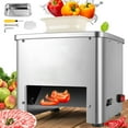 Trumoontree Upgraded Meat Cutter Machine, Commercial 3.5/5mm Electric ...