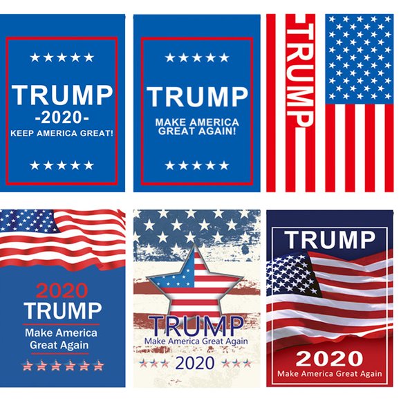 Trump Flags And Signs