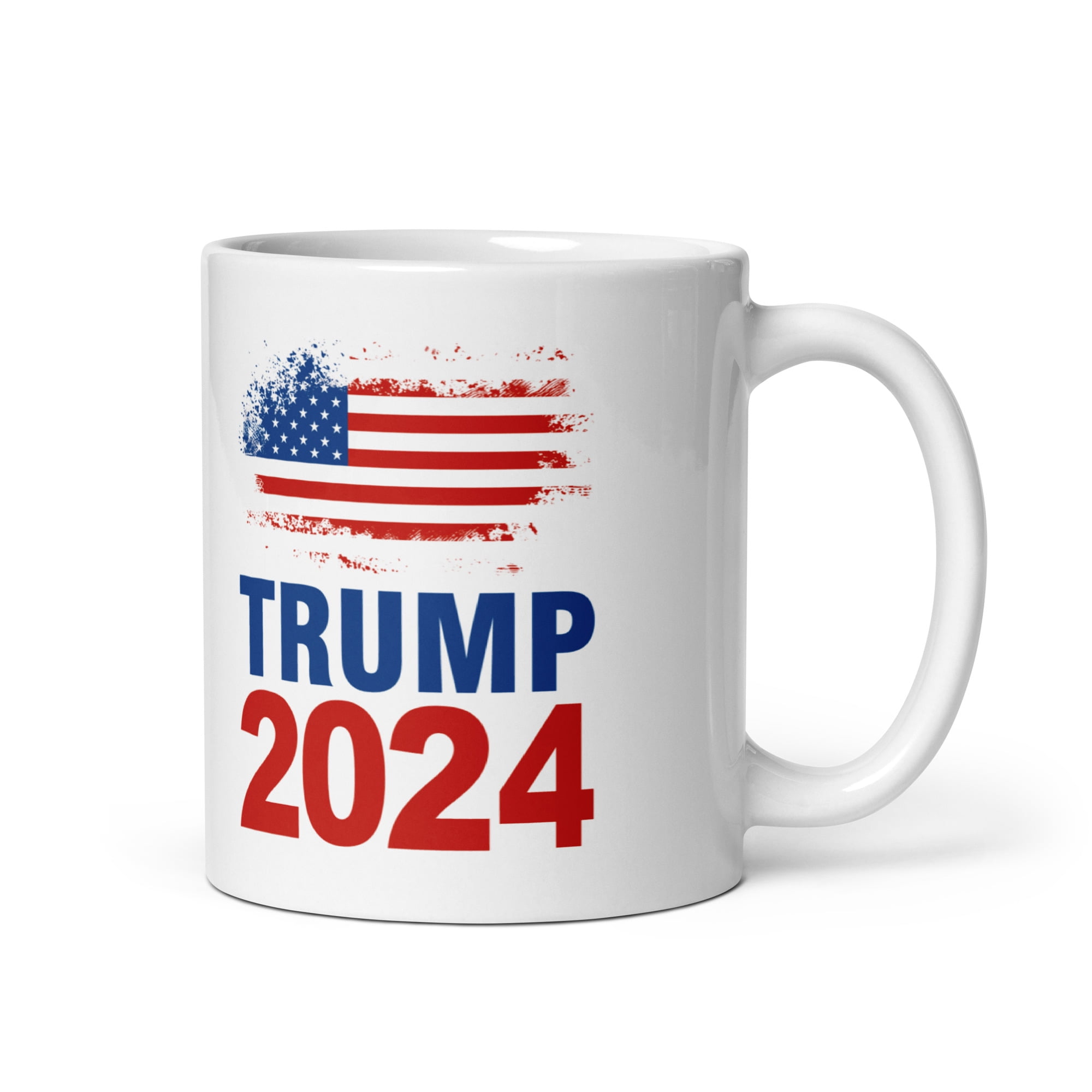 Trump 2024 American Flag Coffee Tea Ceramic Mug Office Work Cup Gift 15 ...