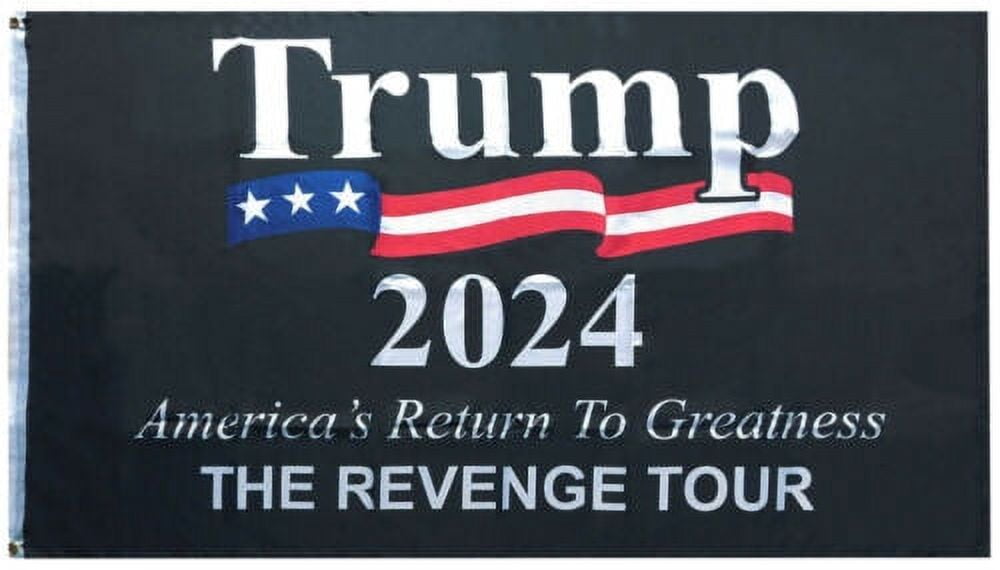 Trump 2024 American's Return To Greatness 100D 3x5 3'x5' Woven Poly ...