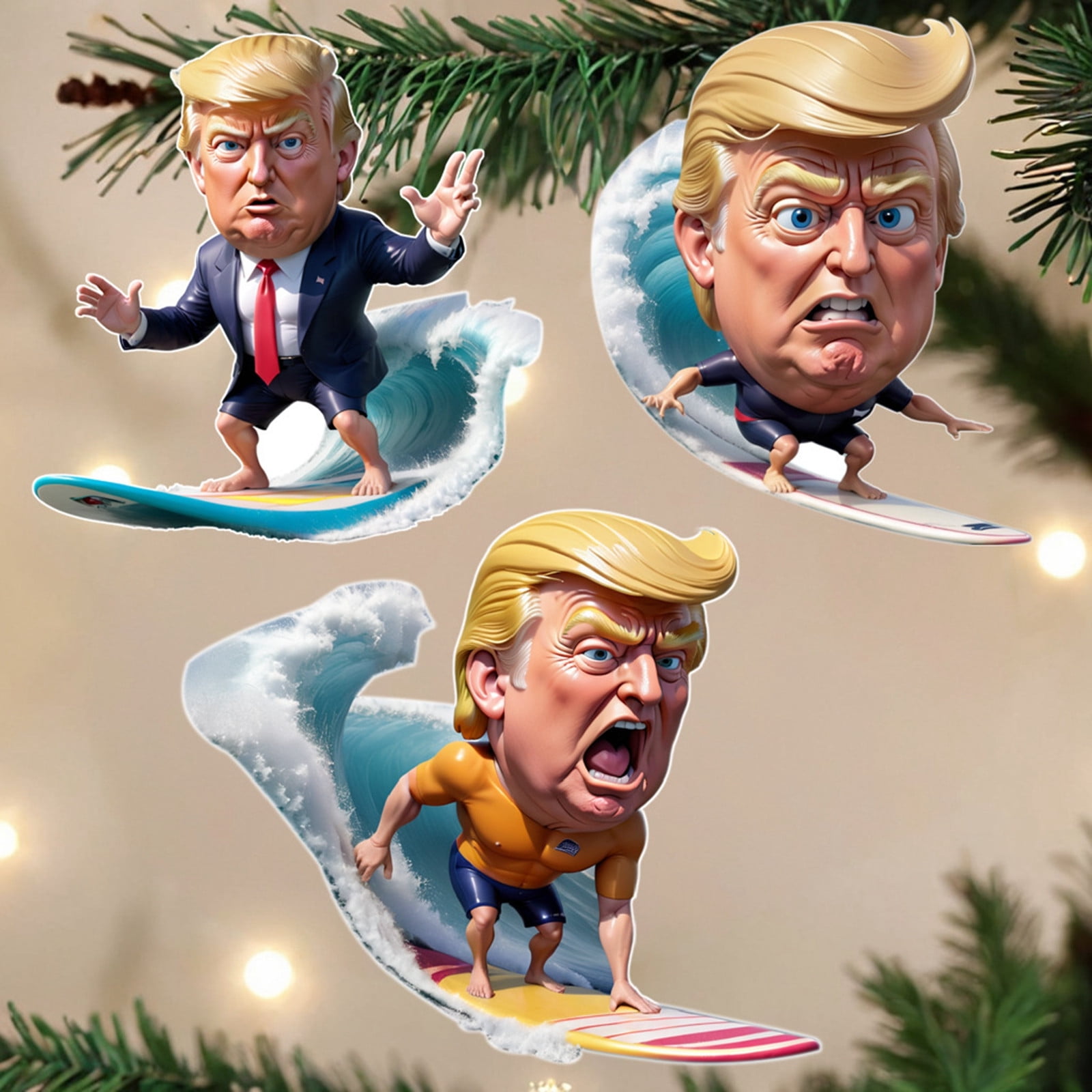 Trump 2024 Christmas Ornament Trump Christmas Ornament Trump Christmas ...