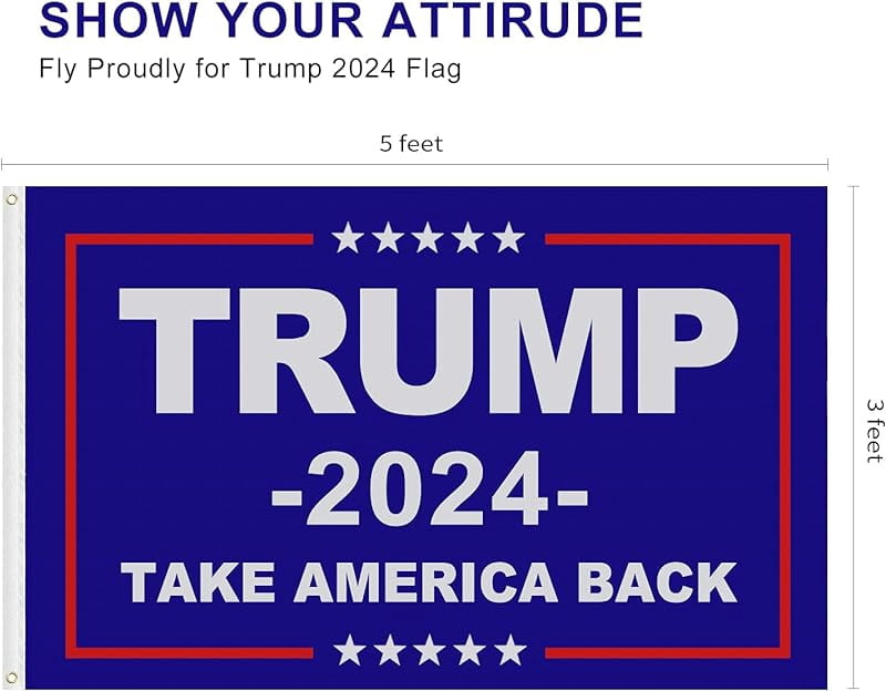 Trump 2024 Flag 3x5 Feet, Re-Elect The Rules Have Changed Flags ...