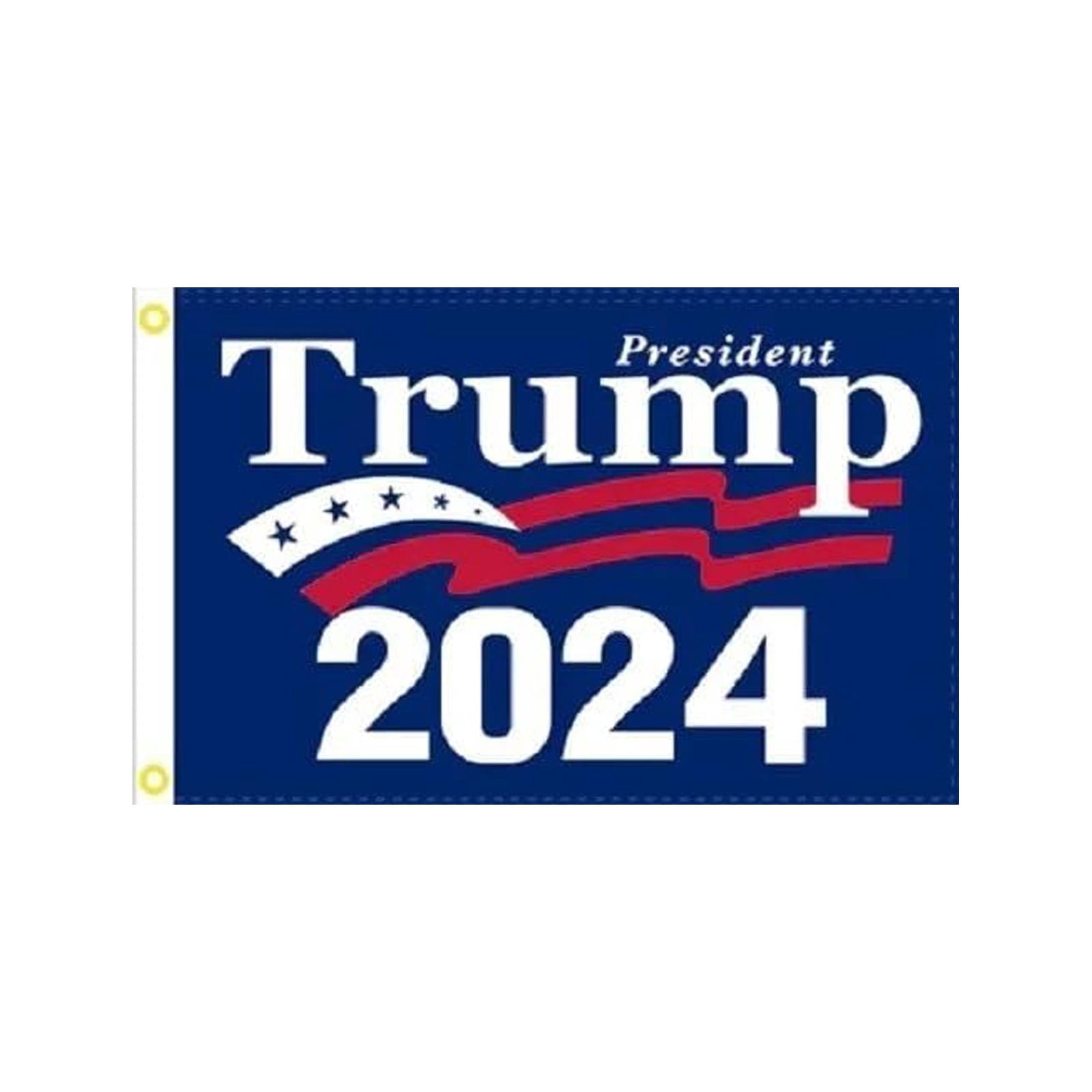 Trump 2024 Flag Donald Trump 2024 Flag Flag Polyester Outdoor Flag ...