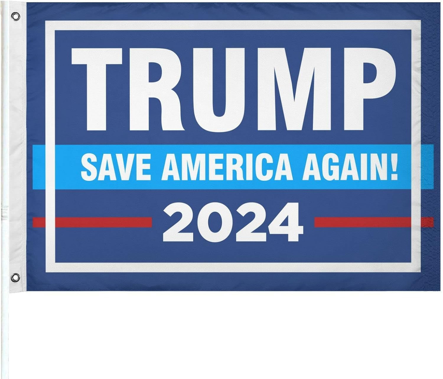 Trump 2024 Flag Outdoor Save America Again Garden Flag for Outside ...