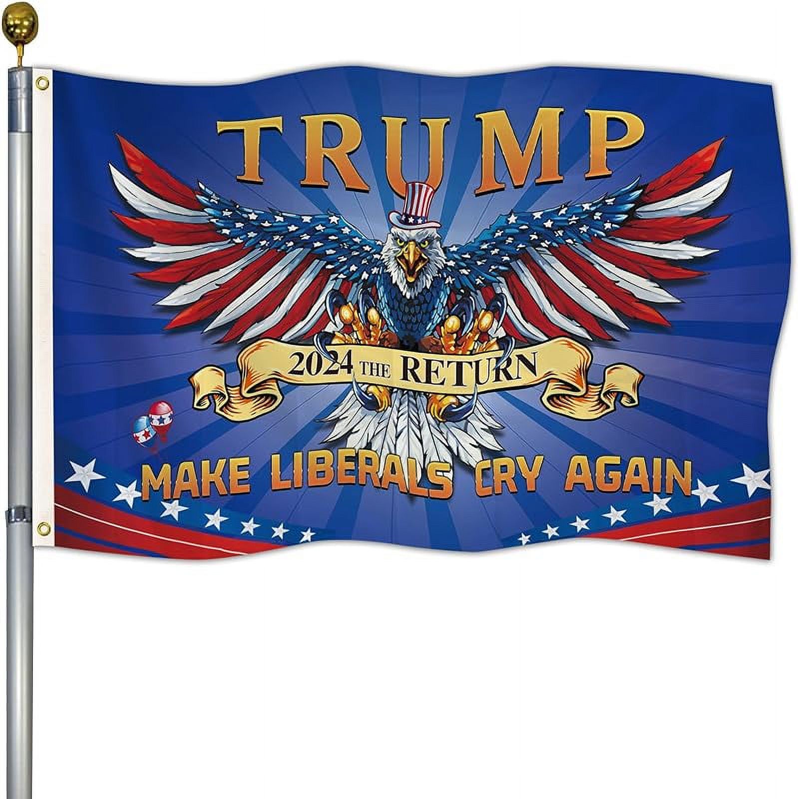 Trump 2024 Flag Trump Take America Back Flags We The People Flag 3x5Ft ...