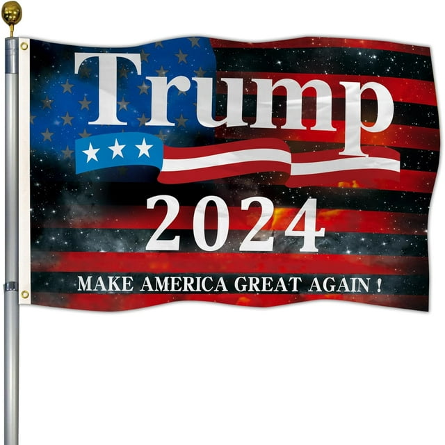 Trump 2024 Flag Trump Take America Back Flags 4.85x8 ft Outdoor Flag ...