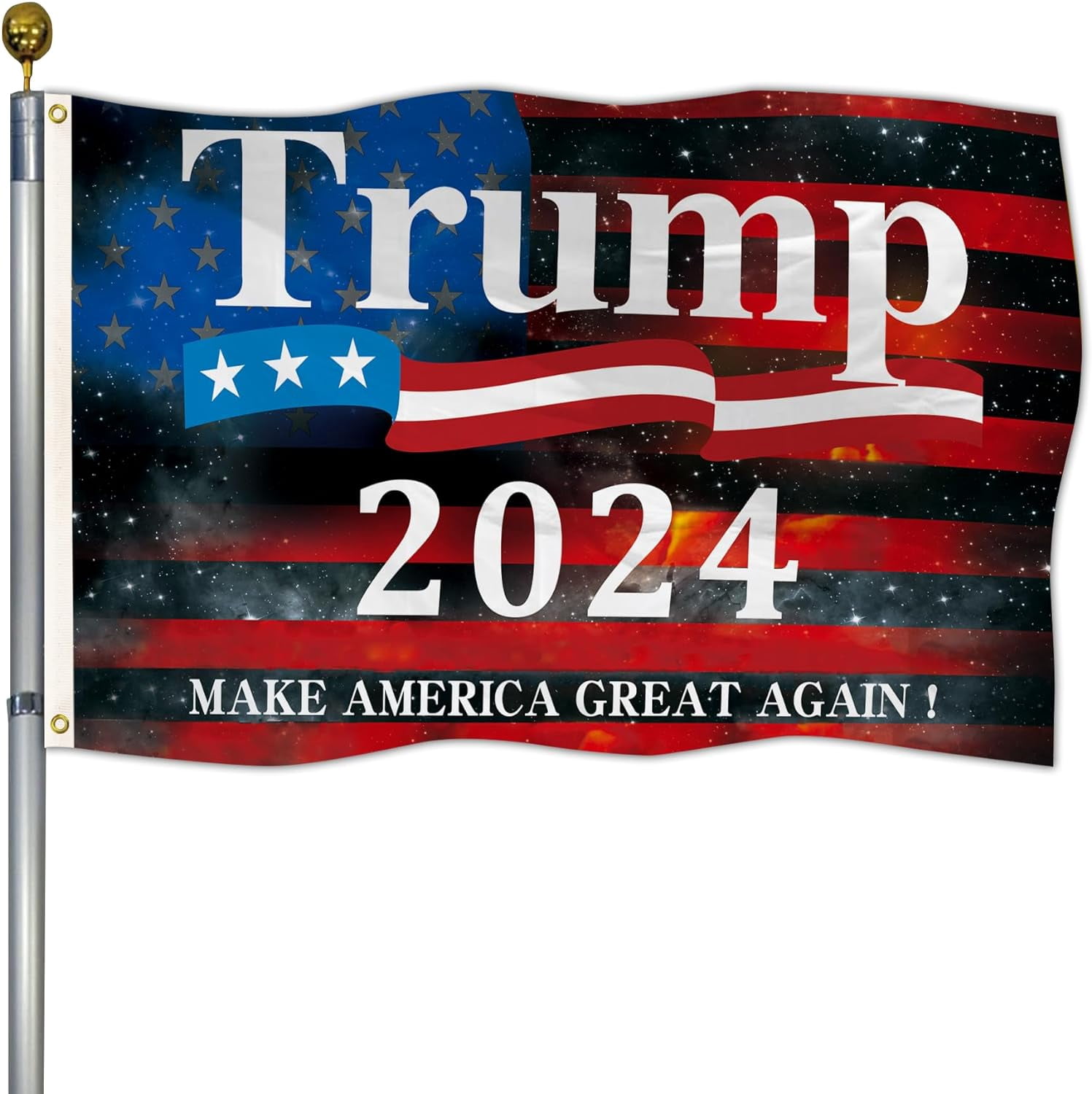 Trump 2024 Flag Trump Take America Back Flags 4x6 ft Outdoor Flag with ...