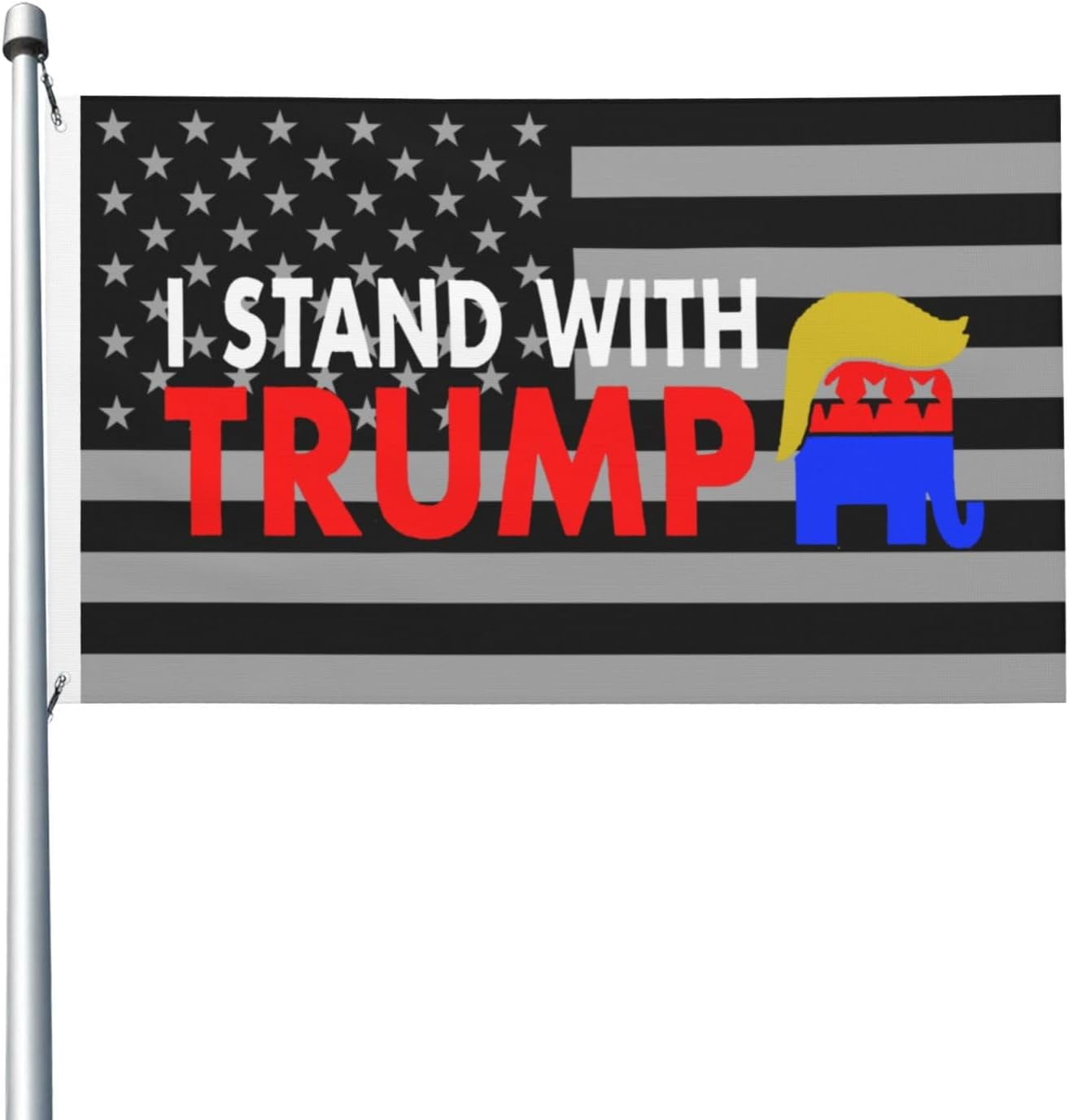 Trump 2024 Flags I Stand With Trump Flag 3x5 Ft Outdoor Garden Flags ...